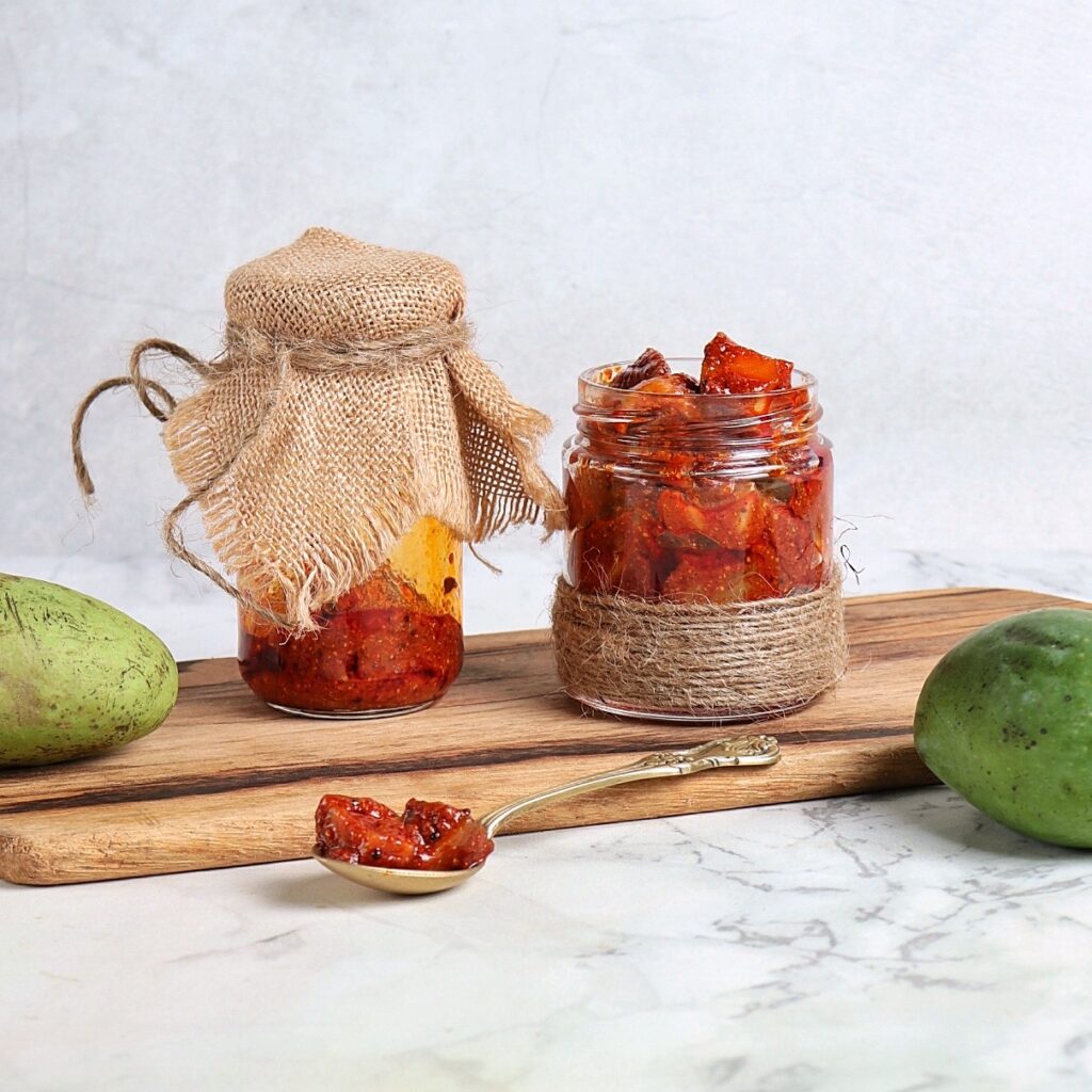 Andhra Cut Mango Pickle - The South Indian Store