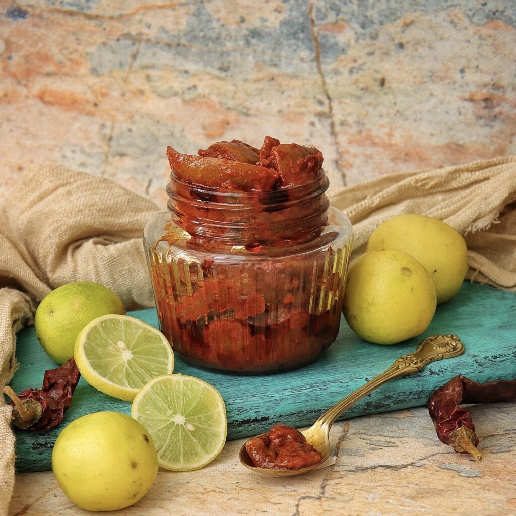 Order Stuffed Red Chilli Pickles Online | The South Indian Store